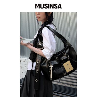 FOR APPEAL 行李箱大号hobo包黑色 MUSINSA韩国直邮官方正品