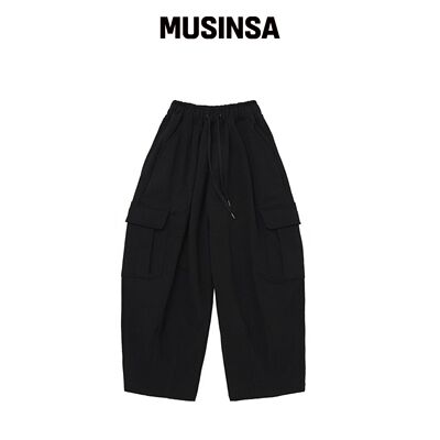 A NOTHING H-T CARGO BALLOON SWEAT PANTS (Bla韩国官网直邮进口