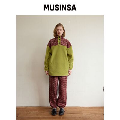 FUNFROMFUN 花童运动裤，棕色 MUSINSA韩国官网直邮进口