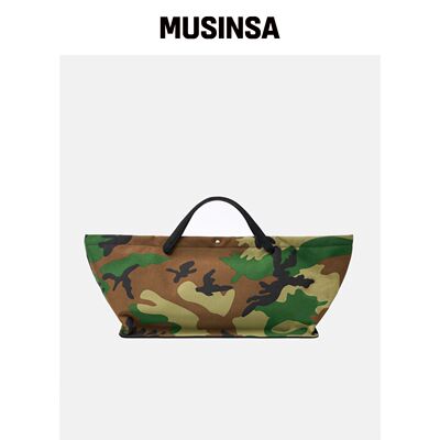 THE THING IN THEIR THERE CAMO 船型托特包 MUS韩国官网直邮进口