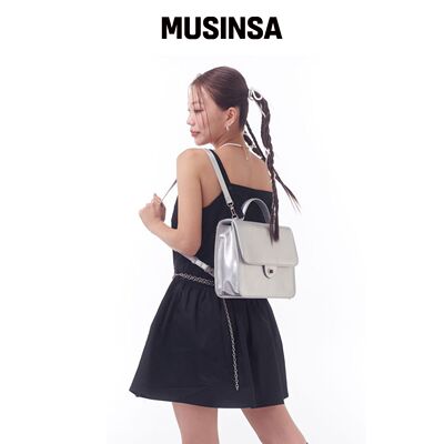 ANOETIC ANC CLASSIC DIVERSE BAG 银色 MUSINSA韩国直邮官方正品