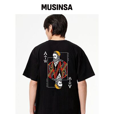 ARTISTWEAR [ATW] KING OF STREET 短袖T恤_BK M韩国官网直邮进口