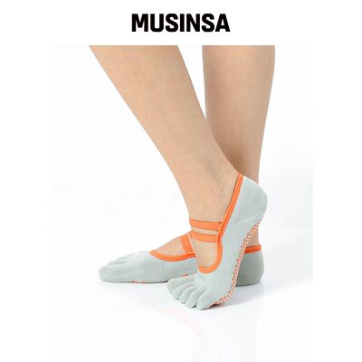 THUMBTOE CITRUS PILATES 及膝袜防滑袜韩国官网直邮进口MUSINSA