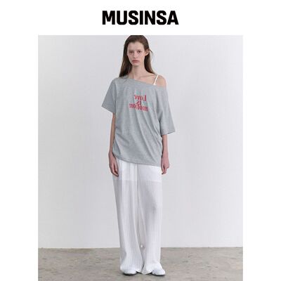 ANDNEEDS PARCO 双褶裤（白色） MUSINSA韩国官网直邮进口