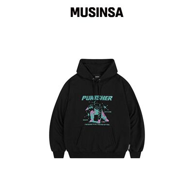 DYSFUNCT HELLSTAR 连帽卫衣（黑色） MUSINSA韩国官网直邮进口