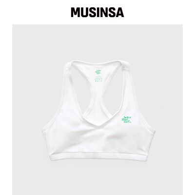 BETTER THAN SURF ACTIVE BRA TOP - WHITE 文胸韩国官网直邮进口