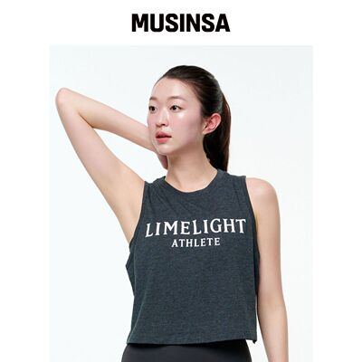 LIMELIGHT APPAREL ASLIT 女款短款无袖衫（MELA韩国官网直邮进口