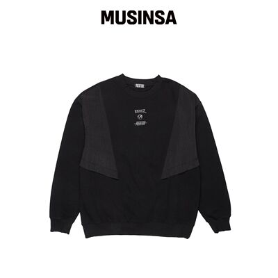 POLLUTION PANEL CREWNECK韩国官网直邮进口MUSINSA