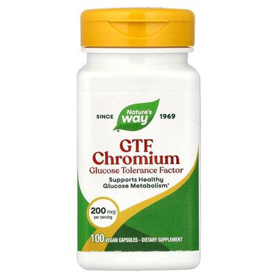 然萃维,GTF Chromium，100粒素食胶囊