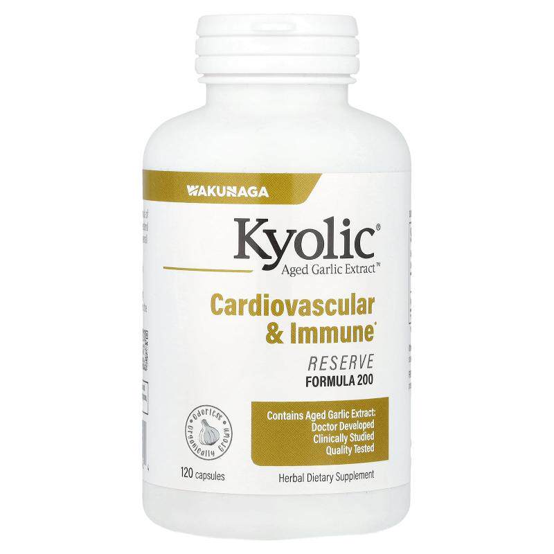 Kyolic,陈蒜提取物™,心血管和机体抵抗