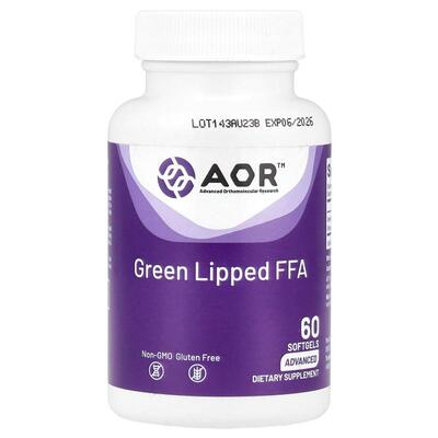 Advanced Orthomolecular Research AOR,绿唇贻贝 FFA