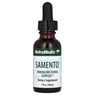 NutraMedix,Samento，机体抵抗/微生物帮助，1 液量盎司（30 毫升