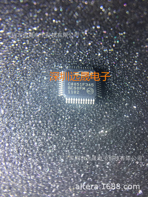 C8051F345 C8051F345-GQR TQFP-48 微控制器 原装现货