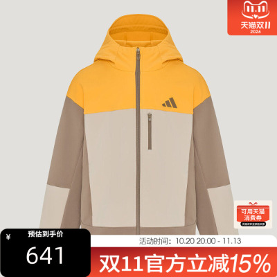 adidas阿迪达斯儿童冬JK 2N1 JKT运动休闲夹克外套LI4259