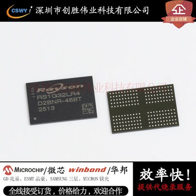 RS1G32LR4D2BNR-46BT LPDDR4/4X FBGA200 4GB 存储器芯片原装正品