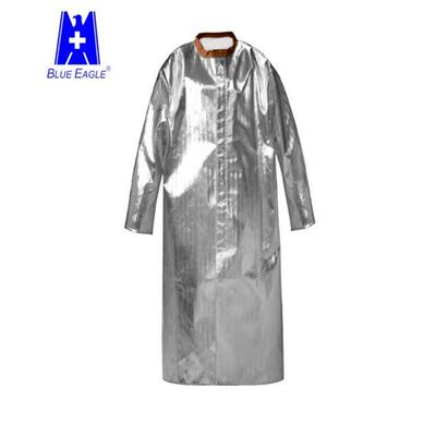 蓝鹰AL29铝箔隔热服芳纶镀铝隔热大衣防1200度炼钢服冶炼工作服