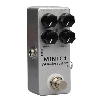 Moskyaudio MINI C4 COMPRESSOR吉他贝斯通用压缩 迷你单块效果器