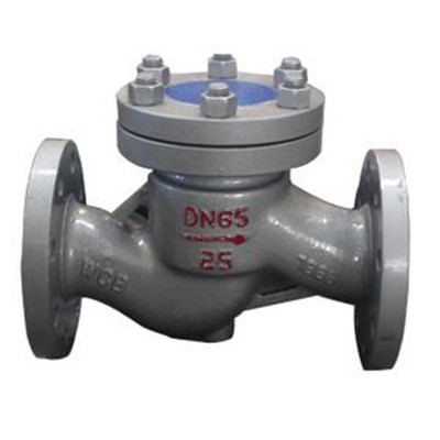 止回阀 铸钢法兰卧式 /升降式止回阀H41H-16C   DN450 工业止回阀