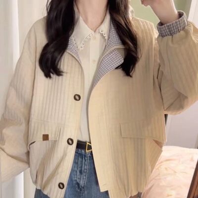 初秋短款小个子外套女202