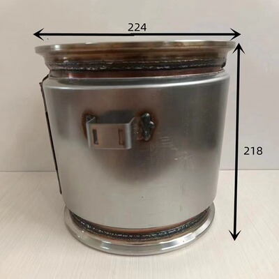 国六DPF-WC-190-029内芯带含量消声器载体消声器空壳消声器载体