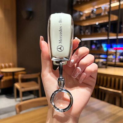 奔驰e300l钥匙套gle350男a200l女高级感c260l车23款glc壳glb220扣