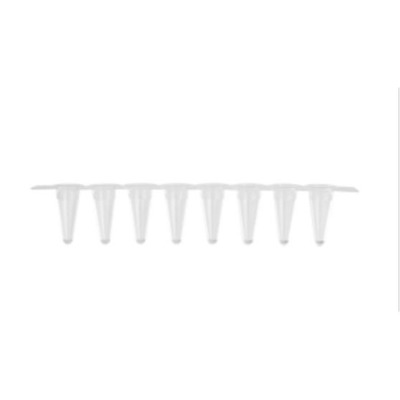 爱思进Axygen PCR-0108-LP-RT-W 0.1ml白色八连排定量管盖套装
