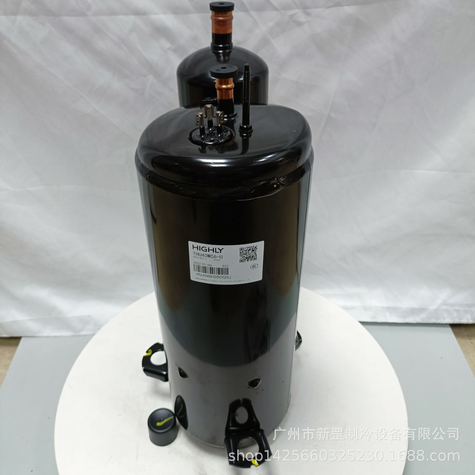 THU40MC6-U5 原厂HIGHLY海立转子制冷压缩机 储存恒温 380V