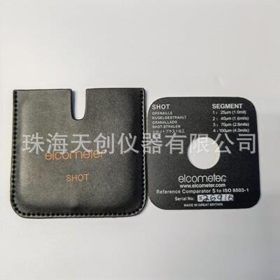 供应Elcometer  E125-2喷丸粗糙度板 ISO8503标准对比样块 抛丸板