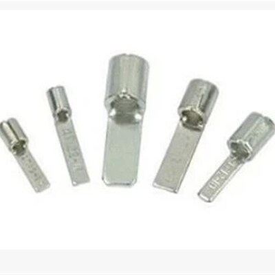 紫铜 DBN8-14 片形裸端头 冷压片形接线端子 插片 线鼻子 500只