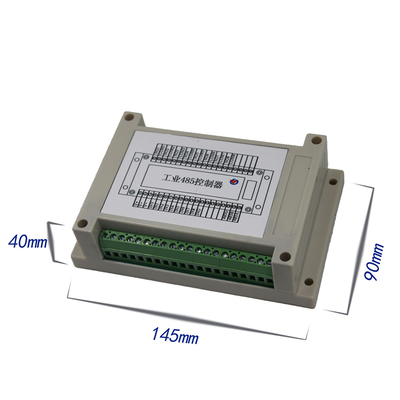 串口控制继电器开关量采集8路输入8路输出8DI8DO 工控模块PLC用