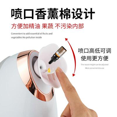蒸脸仪家用热喷面部补水蒸脸机纳米喷雾补水仪热喷蒸脸器美容仪