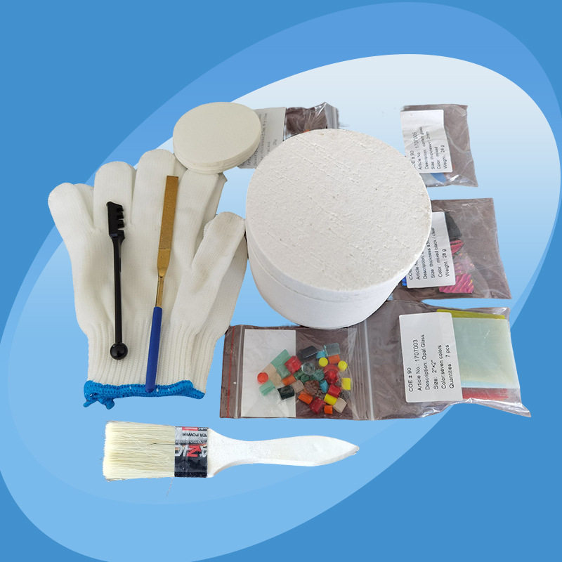 【小窑炉6件套】手工制作小窑炉套装 微波窑炉制作玻璃手工艺品
