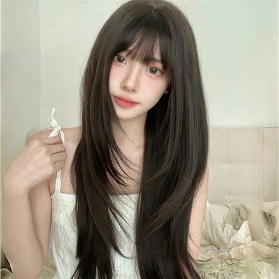 呐森假发女长发高层次【优等生】日常Lolita黑长直二次元日系全头