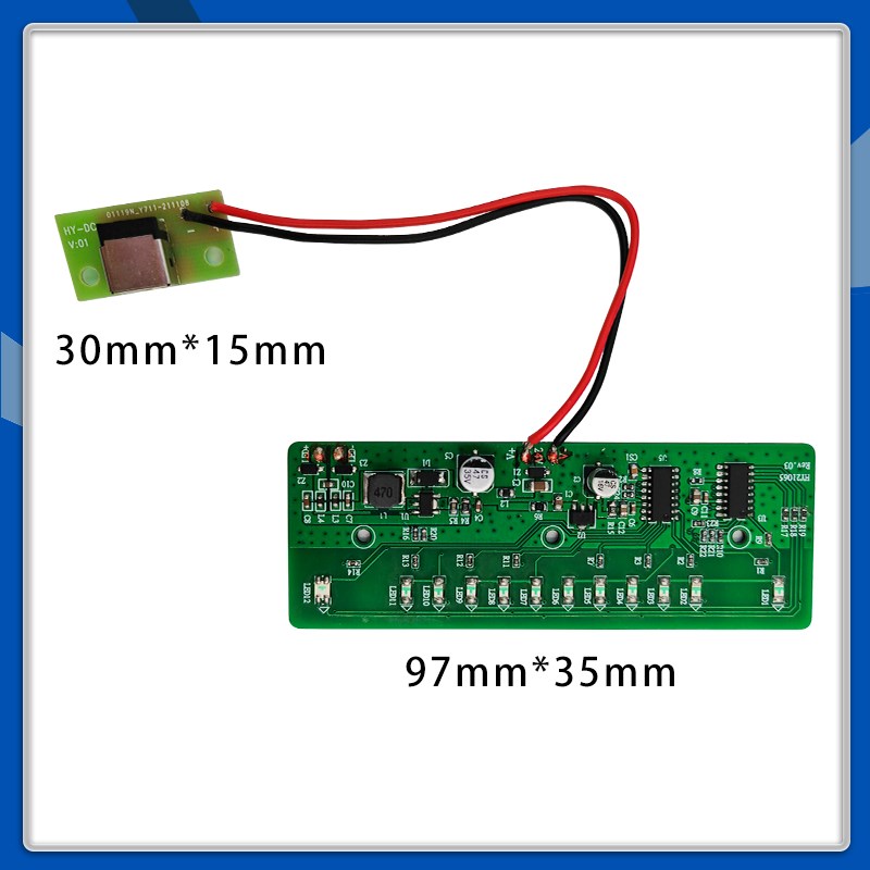 触摸LED台灯电路板滑动无极调光12V24V触摸开关台灯控制板方案