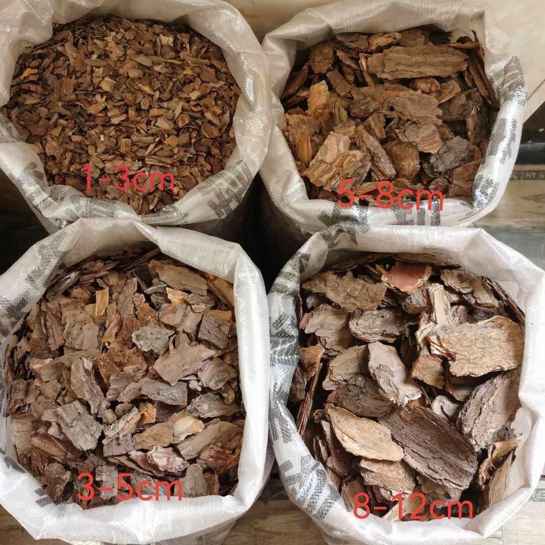 木屑松树皮有机覆盖物土壤绿化彩色木丝庭院美化公园风景区土壤铺