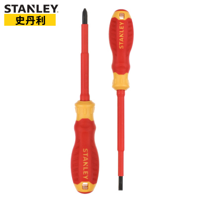 史丹利(stanley)STMT60195-23VDE绝缘一字螺丝批2.5x75mm螺丝刀