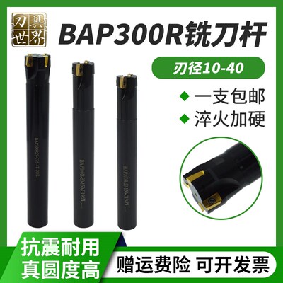 数控直角铣刀杆BAP300R立铣刀加工中心抗震开 粗1135飞刀杆r0