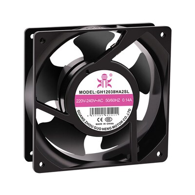 轴流风机  国衡鼎牌 GH12038HA2BL 电焊机散热 12CM  220V 排气扇