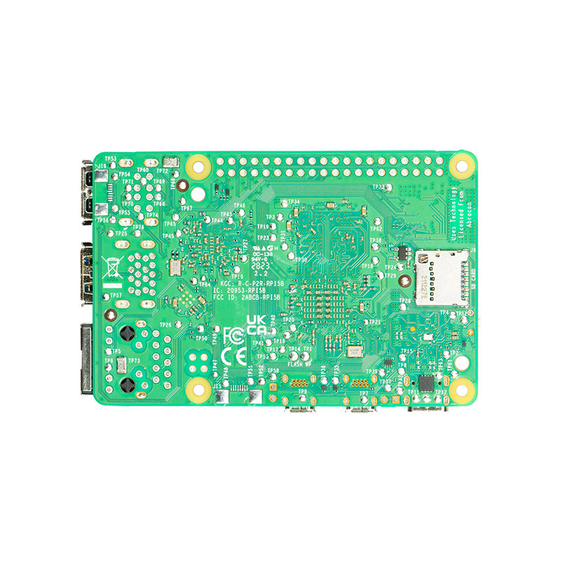 树莓派5 16GB官方原装开发板 双网口工控机套件 Raspberry Pi 5