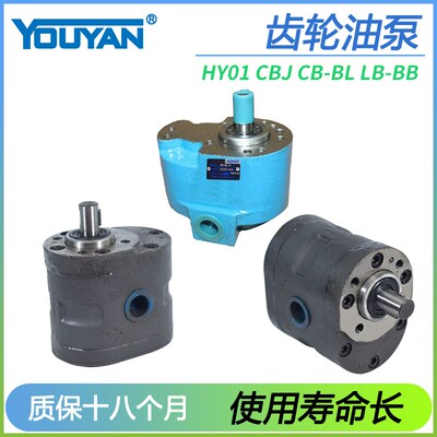 CBJ齿轮泵HY01-3/5/8/12/18/25 LB-BB20 CB-BL2.5/4/6/10/16/25
