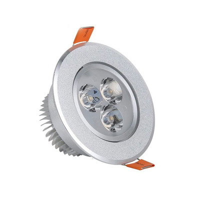 低压12V24VLED天花射灯3W6W嵌入式筒灯开孔6 /7 公分背景牛眼灯