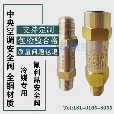安全阀SFA-22C300T10 SFA-22C300T1/T2冷凝器蒸发器氟利昂安全阀