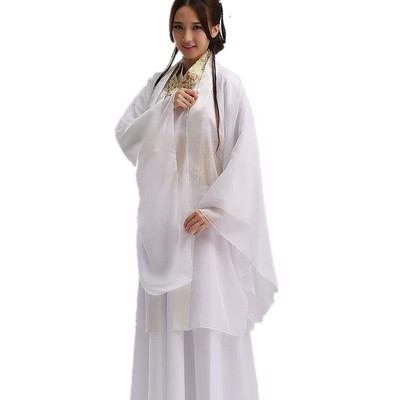 新款古装汉服女许仙白素贞白蛇传新白娘子传奇成小青法海演出服装