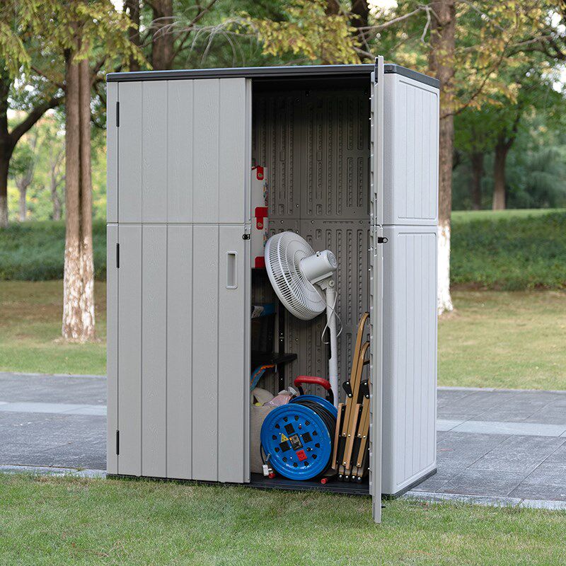 户外收纳柜防水防晒室外院子储物柜花园工具柜庭院露台杂物置物柜