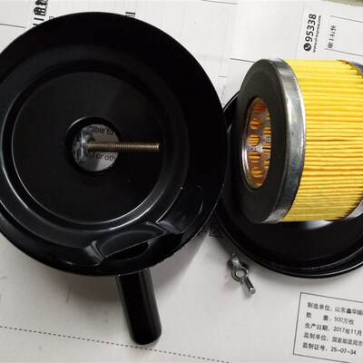 空压机机头过滤器 铁消音器 7.5KW铁空滤器 2.2KW 3KW4KW铁过滤器