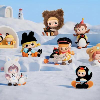 正品X11Pingu联名盲盒45周年
