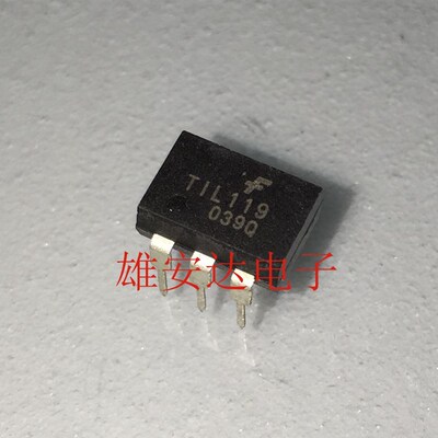 TIL119 直插DIP6 光电耦合器 光耦隔离器 原装现货