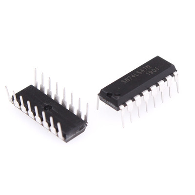 直插式 SN74LS47N 74LS47 HD74LS47P DIP-16 7段 LED显示器驱动器