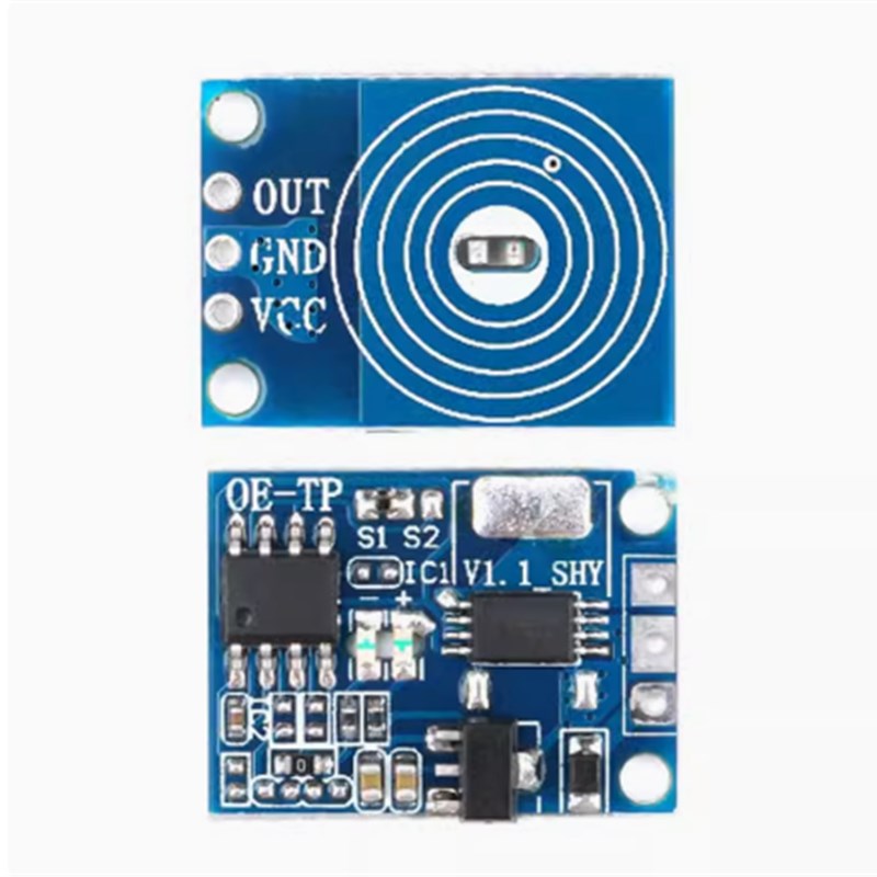 OE-TP 电容触摸按键轻触开关模块 数字触摸传感器 LED无极调光10A