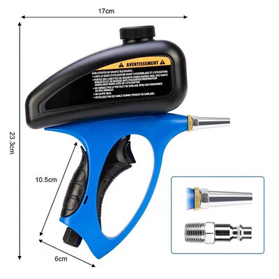 Anti-rust Sandblaster Handheld Pneumatic Sand Blasting Machi